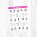 Keke Bath Time Character Planner Stickers, Activity Planner Stickers - Etsy
