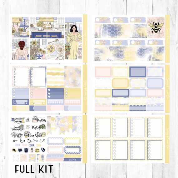 Craft Supplies & Tools Honey Bee Personal Planner Kit Papercraft etna ...