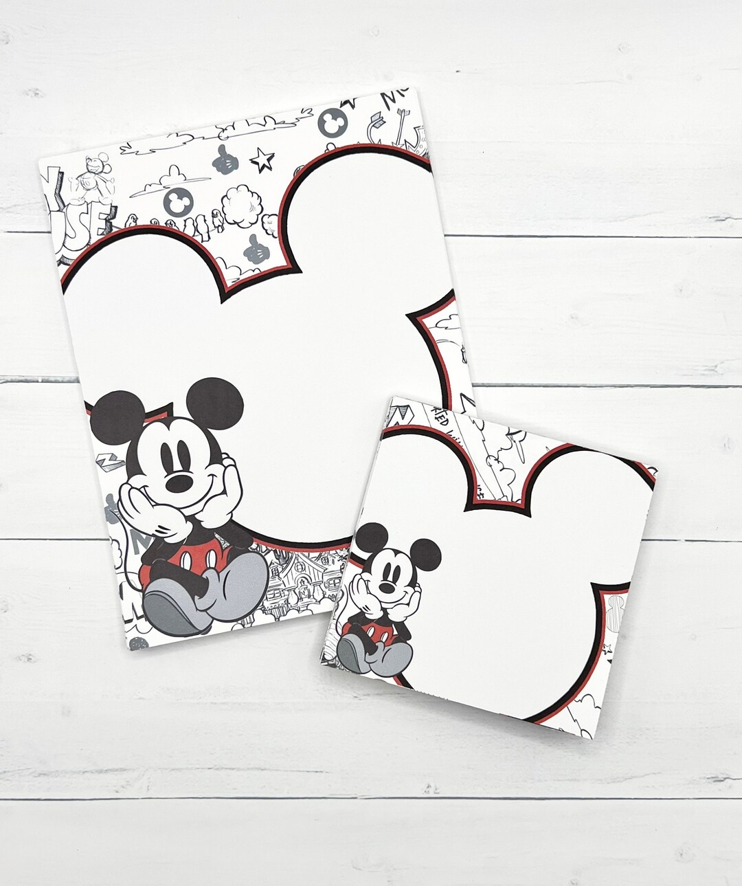 Mickey Memo Pad, Notepad, Tear Away Notes, Memo Pads - Etsy