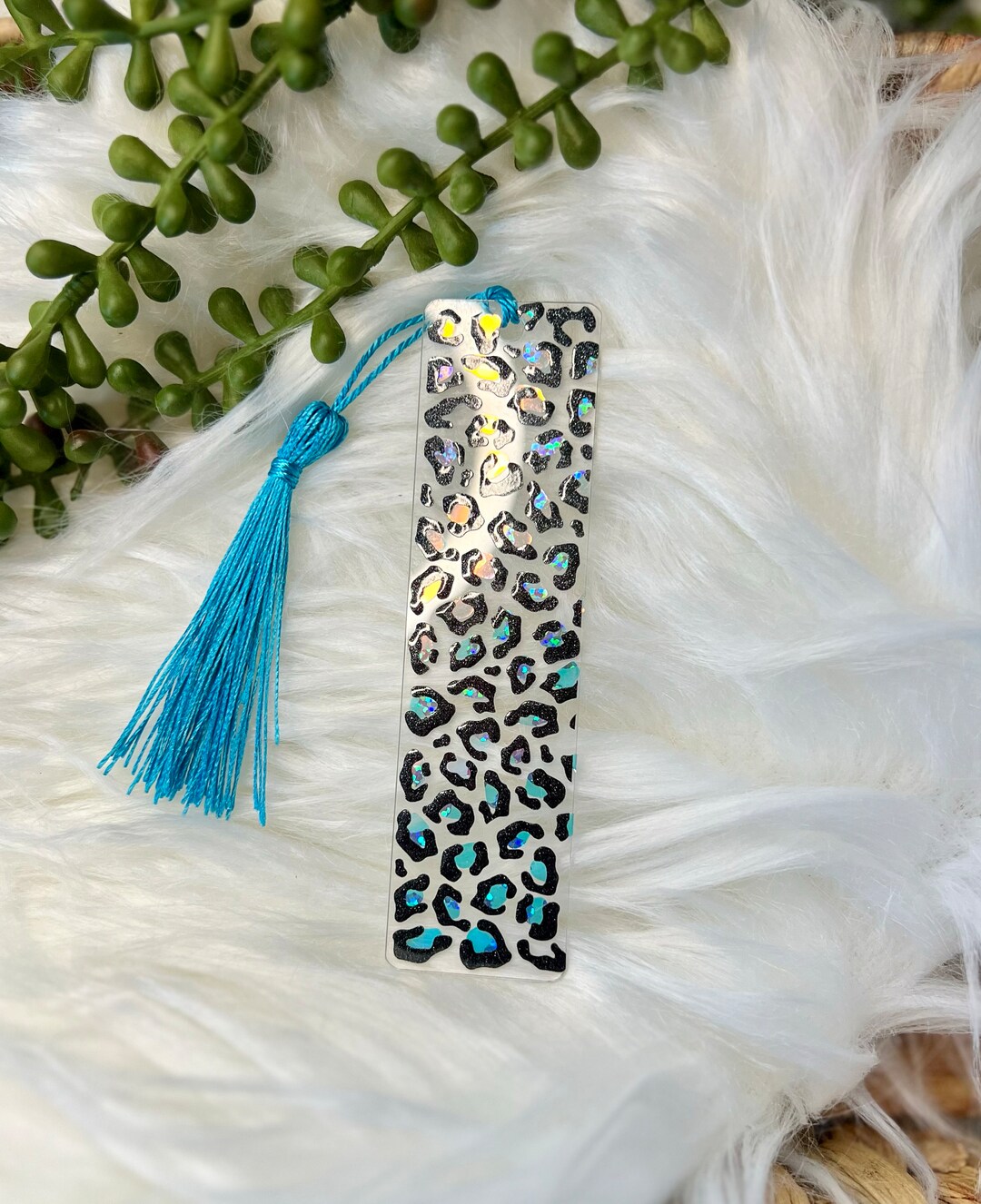Cheetah Acrylic Bookmark, Keep Your Place With This Cute Custom ...