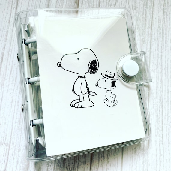 Mini 3 Ring PVC Transparent Binder - Etsy