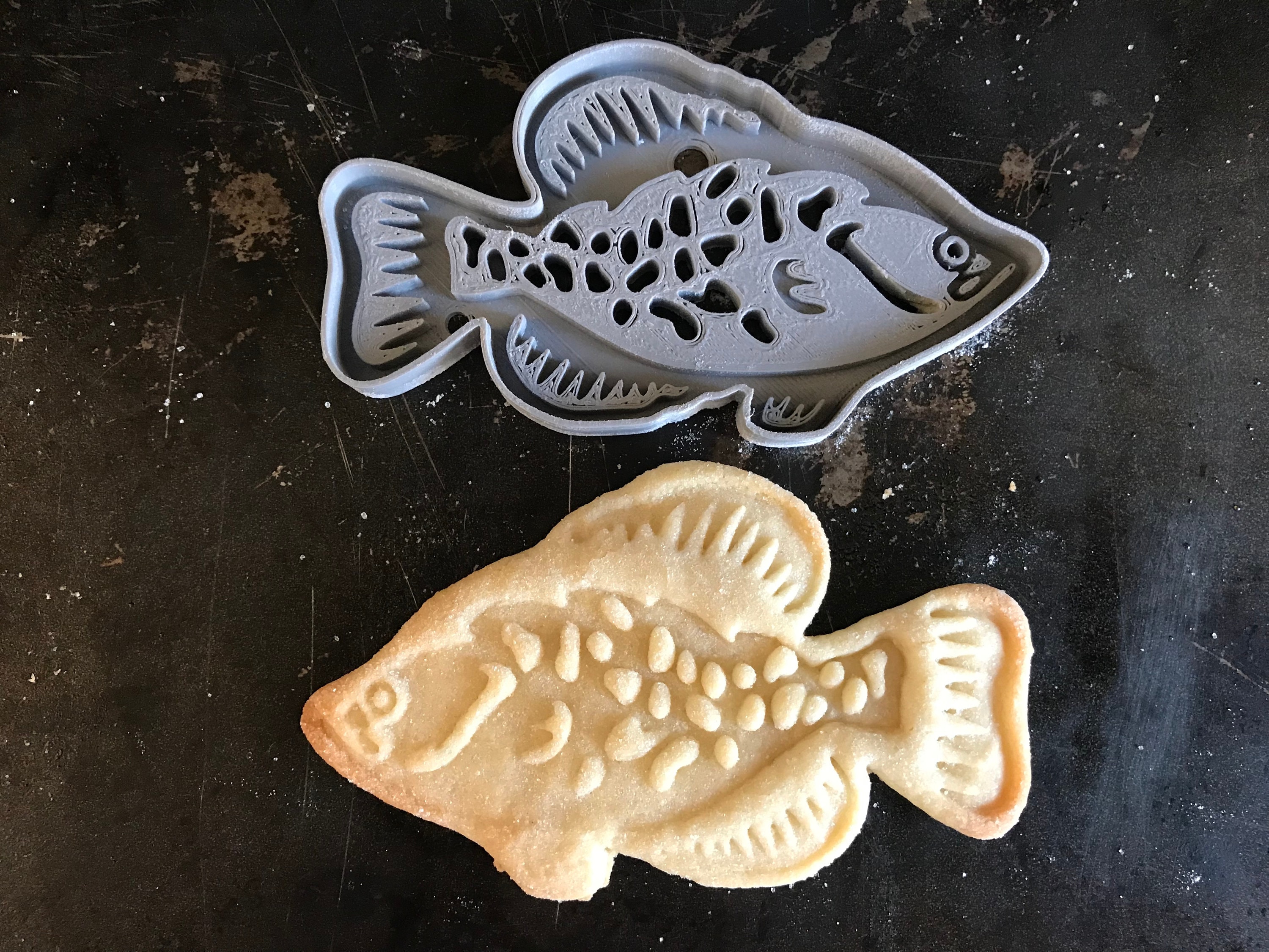Crappie “fish” Cookie Cutter - Etsy