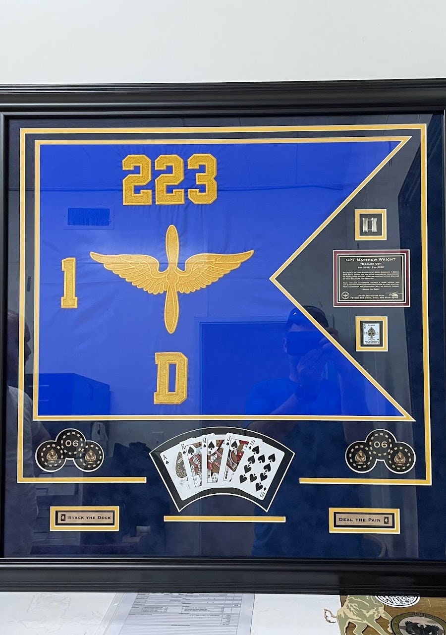 Framed Guidon Package (DO NOT Pay on ETSY!): - Etsy