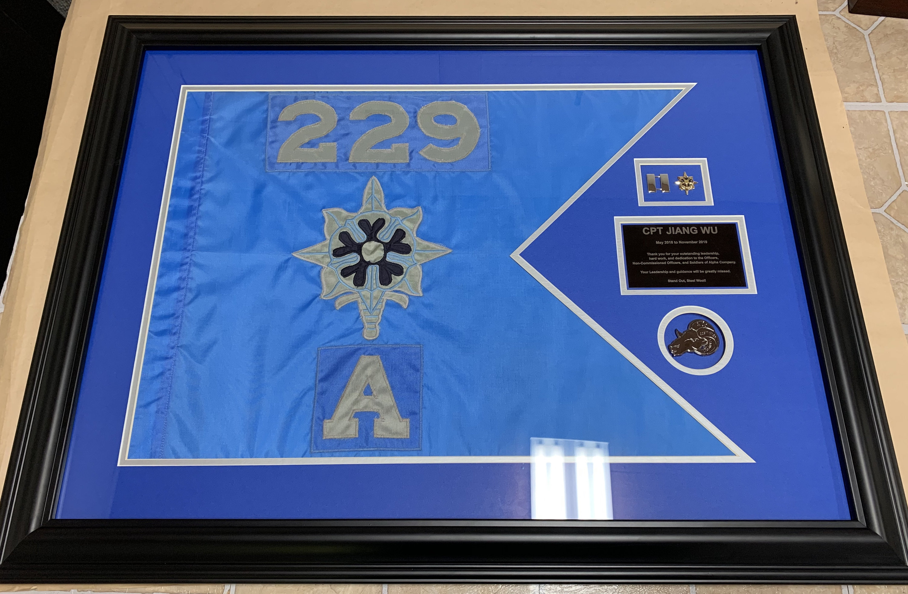 Framed Guidon Package (DO NOT Pay on ETSY!): - Etsy