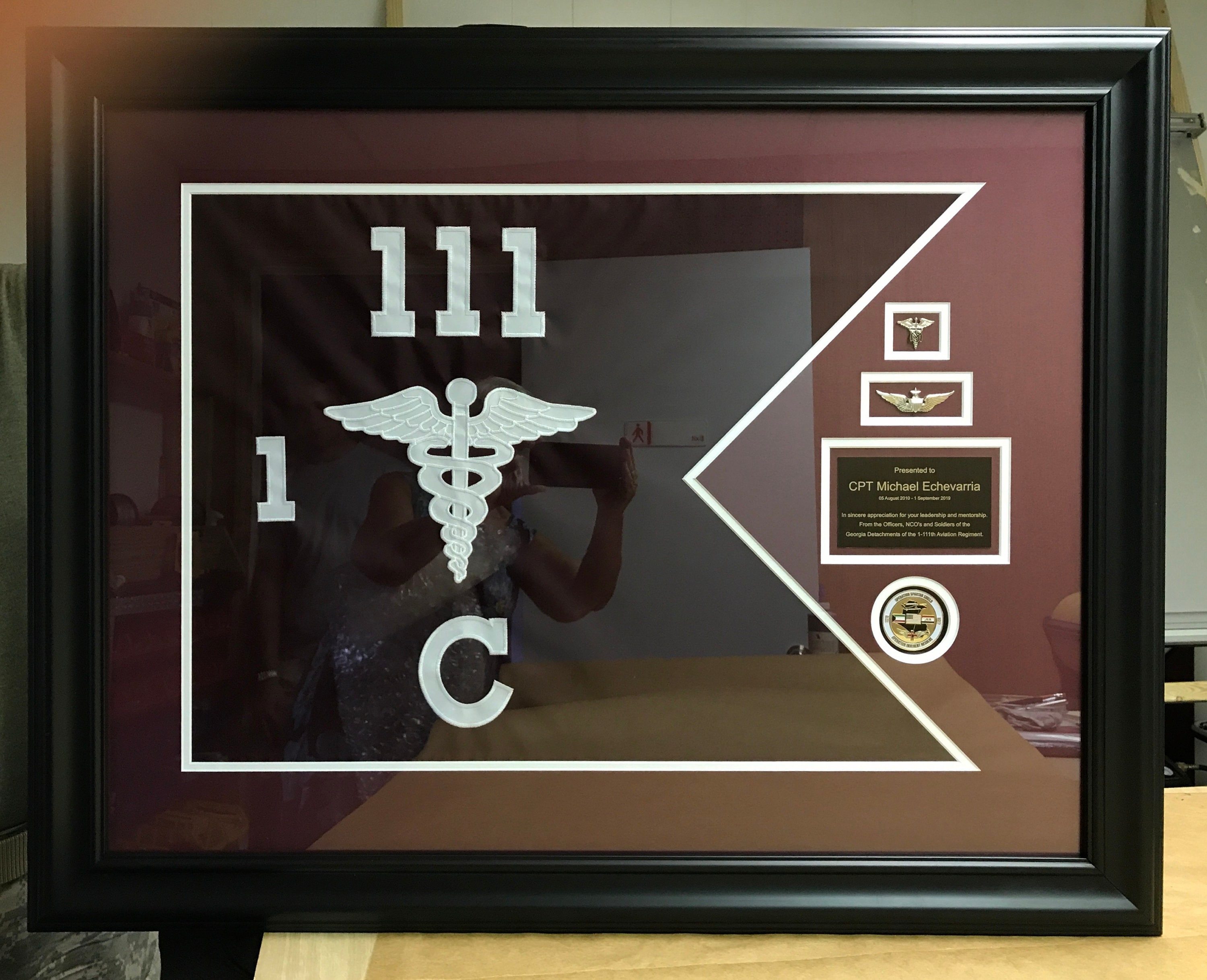 Framed Guidon Package (DO NOT Pay on ETSY!): - Etsy
