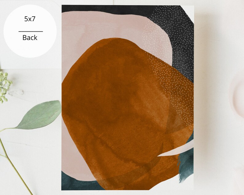 Abstract Engagement Party Invitation Template Modern - Etsy