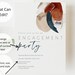 Abstract Engagement Party Invitation Template Engagement - Etsy