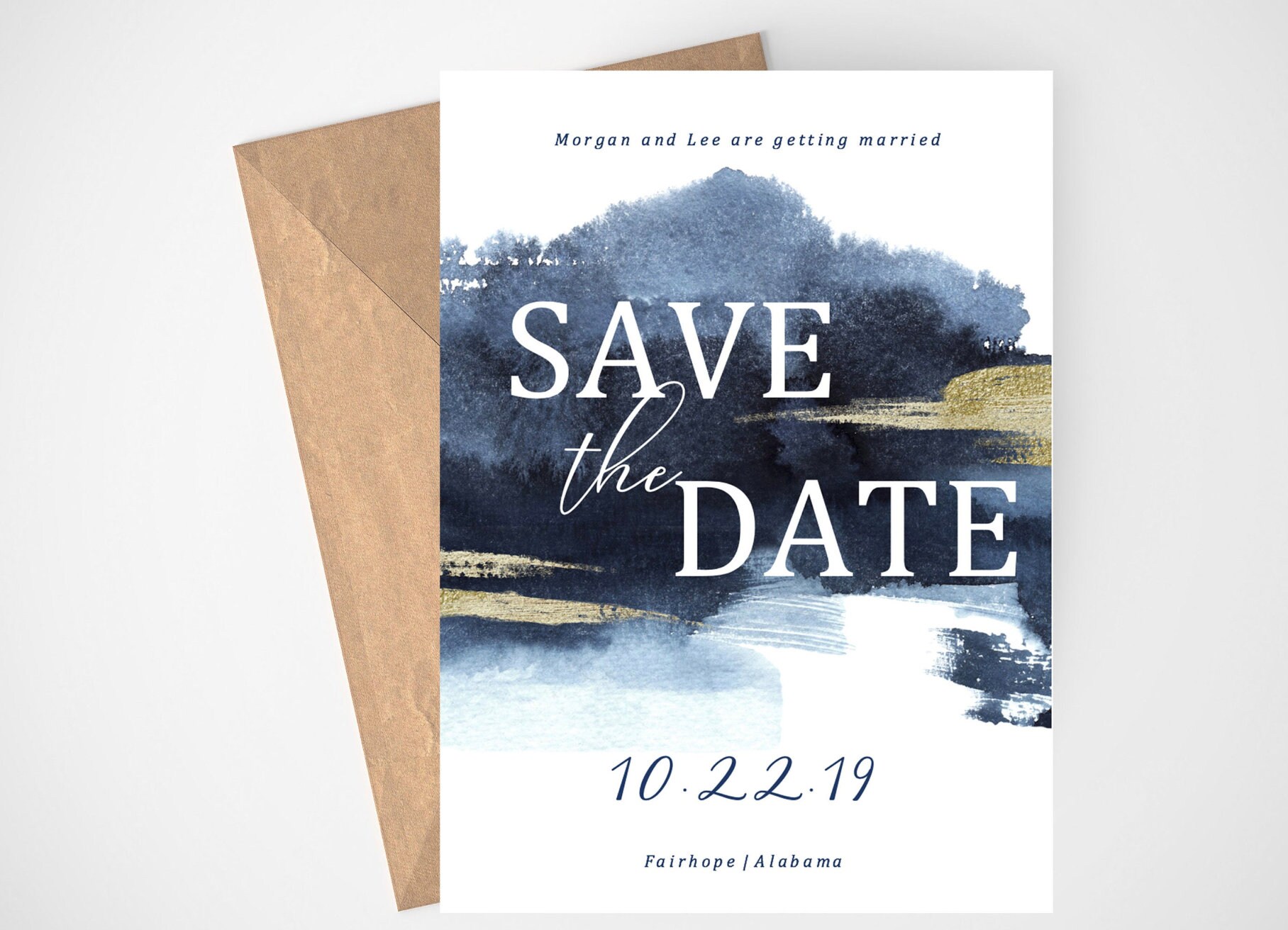 Save the Date Invitation Save the Date Card Save the Dates | Etsy