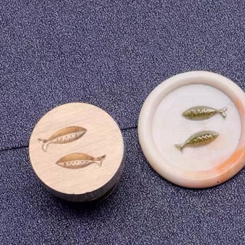 Fish Wax Seal Stamp Marine Life Sealing Wax Stamp Ocean - Etsy Hong Kong