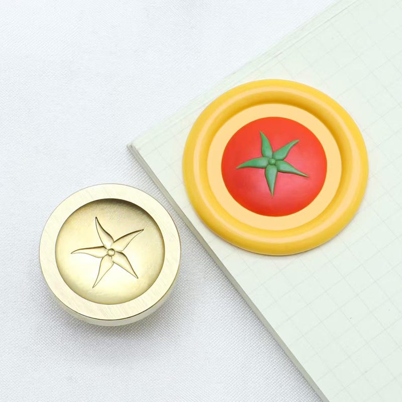 Tomato Stamp - Etsy