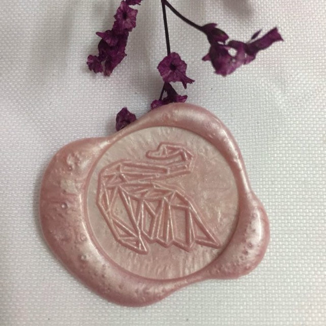 Beautiful Swan Wax Seal Stamp /geometric Swan Wax - Etsy