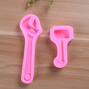 DIY Spanner Silicone Mold /3D Hammer Mould /soap Mold /spanner and ...