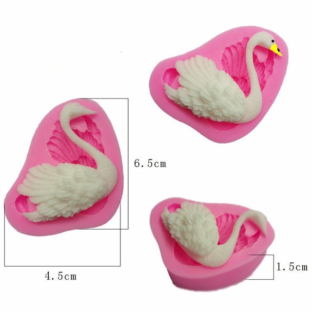 3D Swan Silicone Mold /3D Cute Swan Mould /swan Soap Mold - Etsy