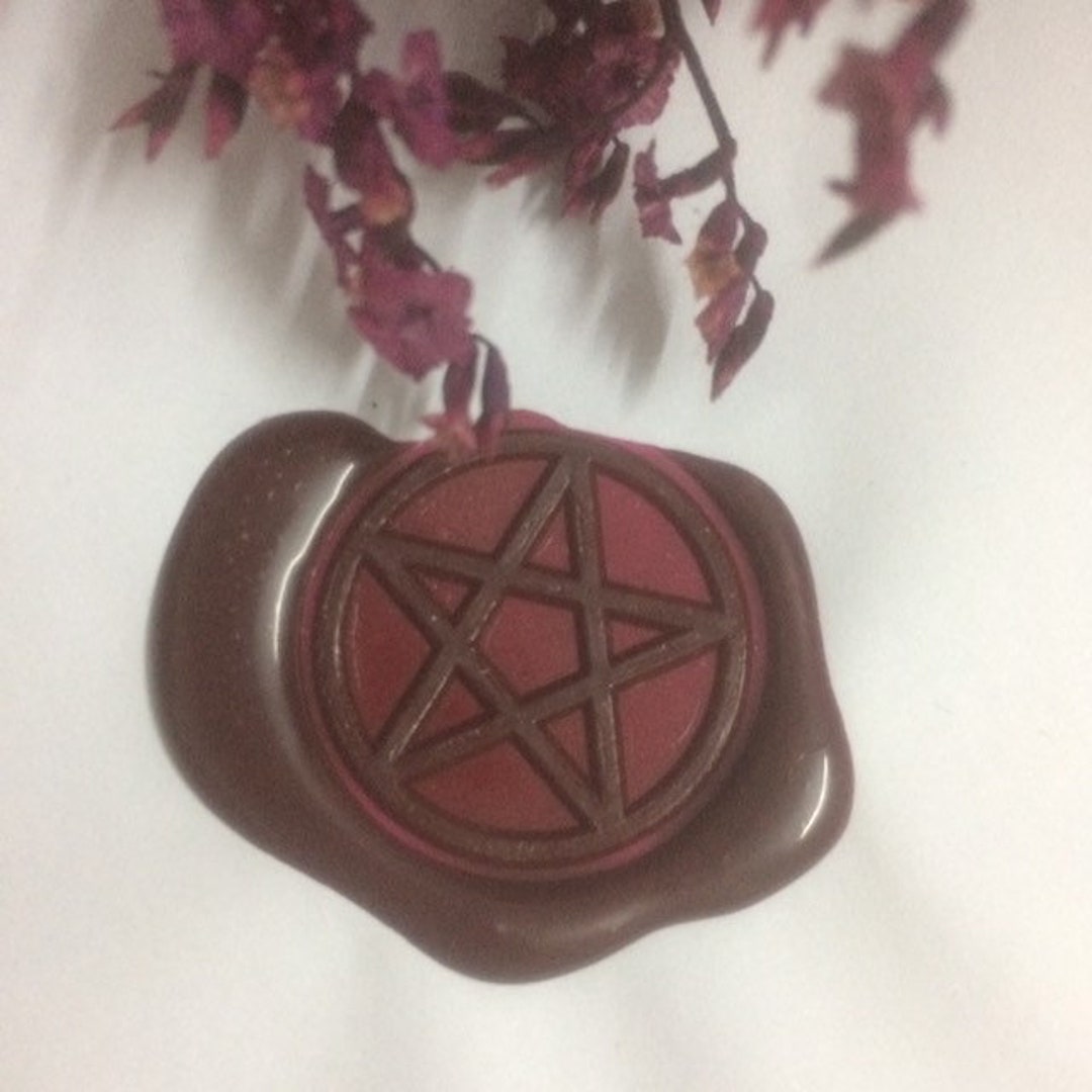 Pentacle Wax Seal Stamp /star Wax Stamp/ Custom Wedding Stamp ...