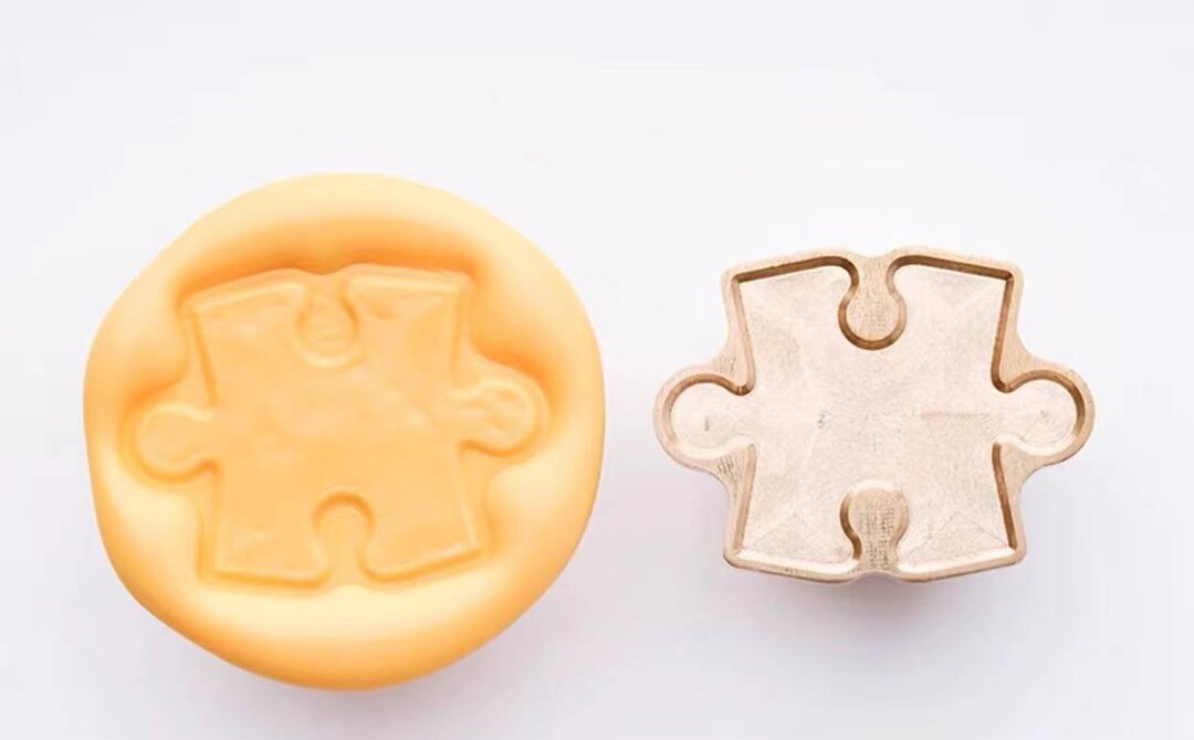 Puzzle Wax Seal Stamp/irregular Shape Puzzle Wax Sealing Kit /puzzle ...
