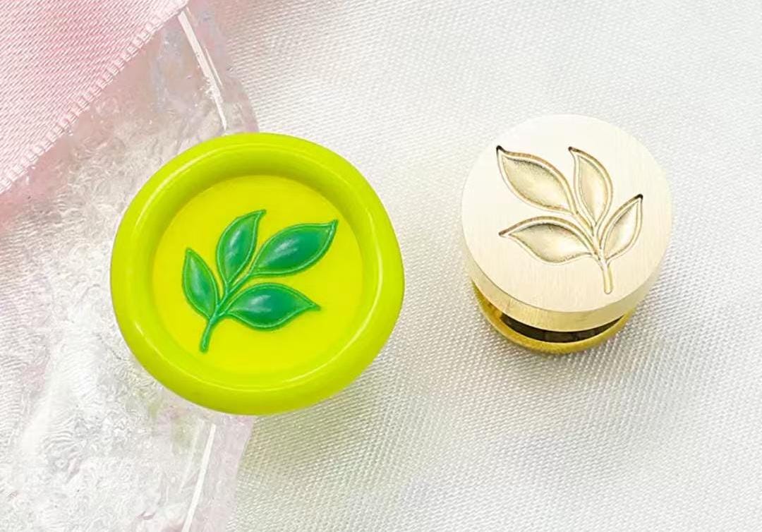 3D Mini Tree Leaf Wax Seal Stamp /plant Leaf Wax Sealing Kit /tree ...