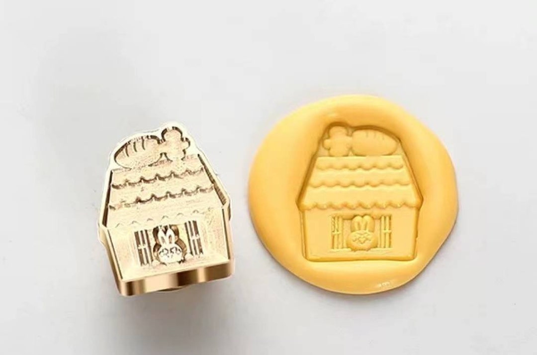 DIY Rabbit House Wax Seal Stamp/rabbit and Radish Wax Seal - Etsy