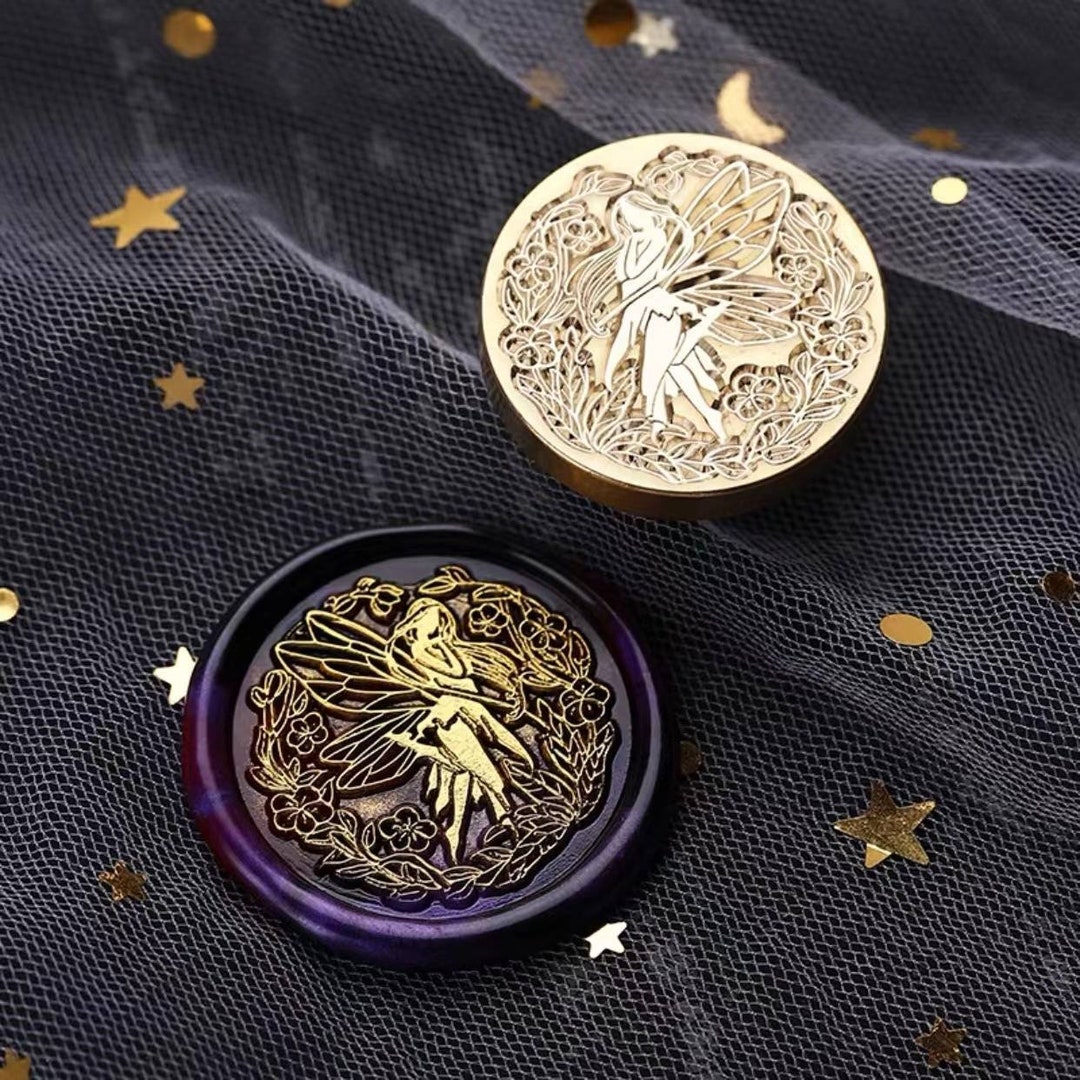 Flower Fairy Wax Sealing Stamp/fairy Wax Sealing Kit /flower Wax ...