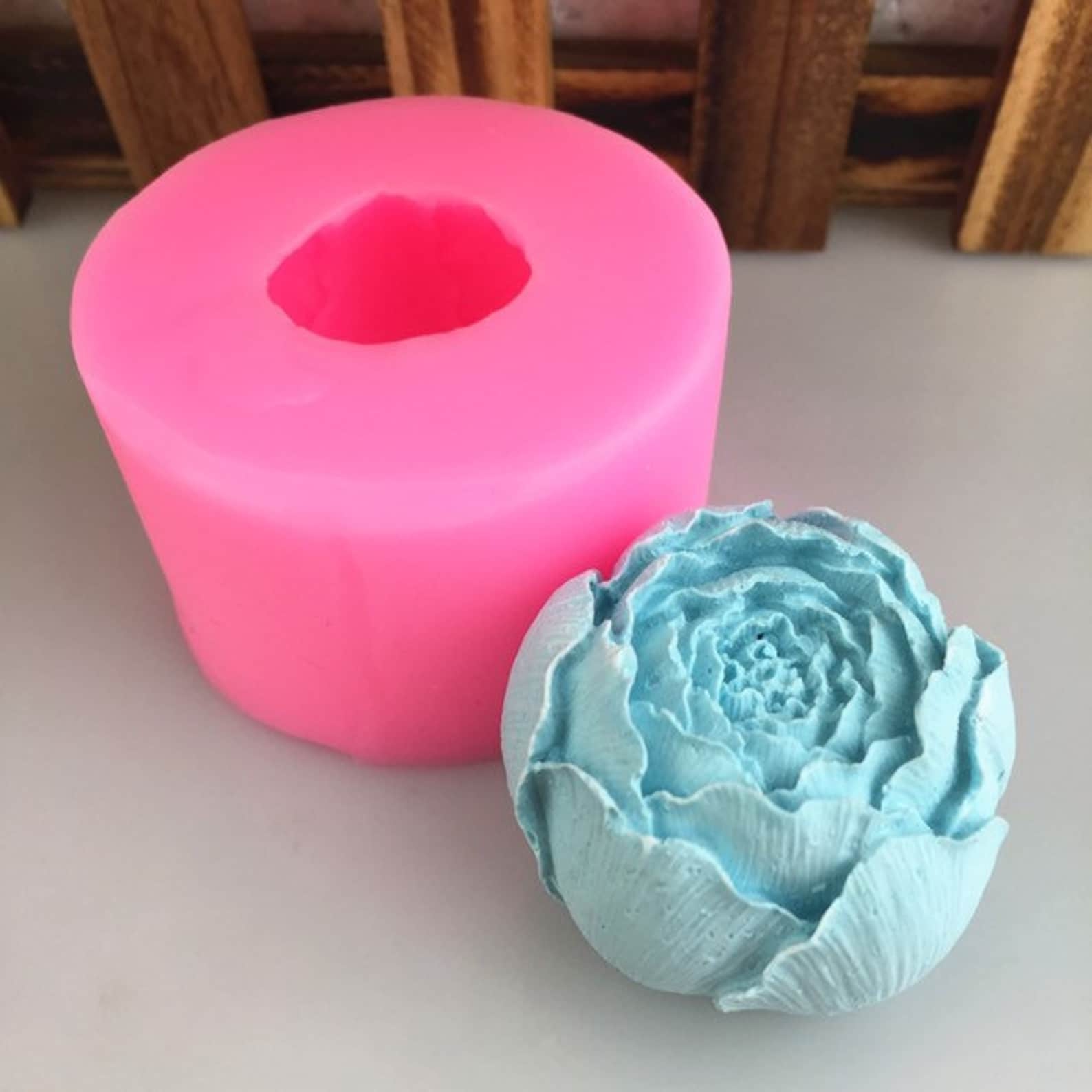 3D Rose Silicone Mold /DIY Rose Flower Mould /rose Soap Mold / - Etsy