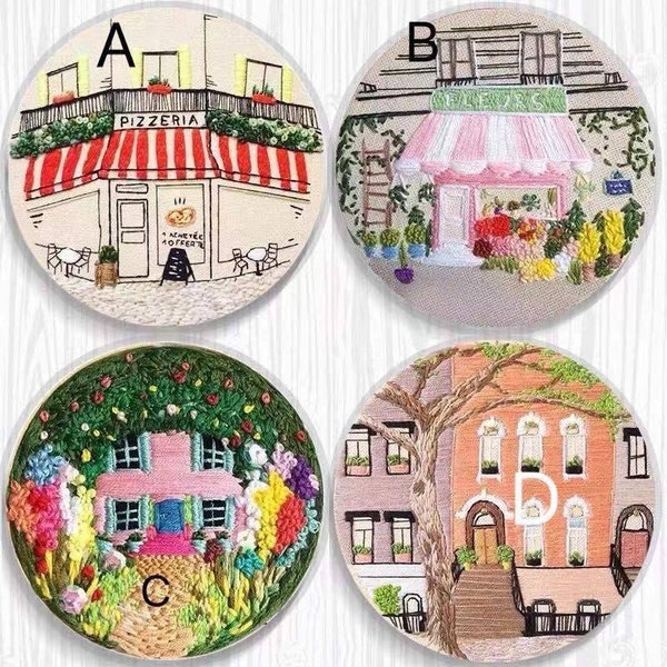 House Embroidery - Etsy