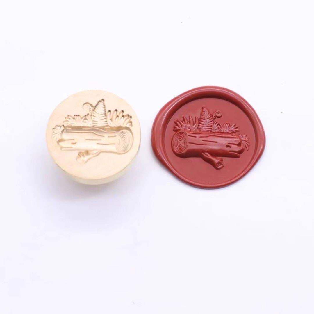 3D Wood Wax Seal Stamp,tree Wood Wax Sealing Kit ,custom Wax Seal Stamp ...