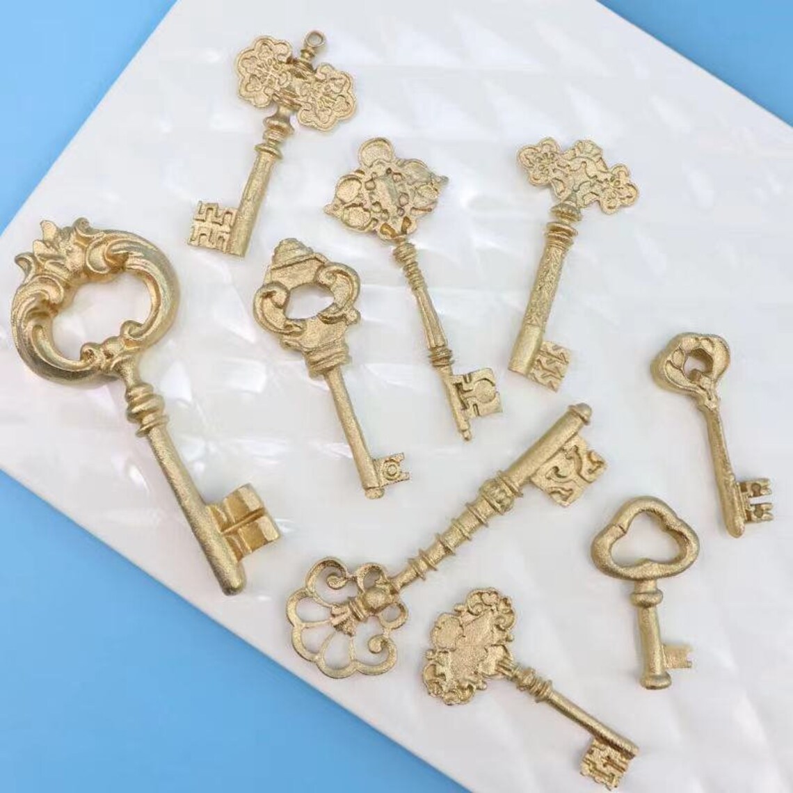DIY Victorian Key Mold Set Silicone Keys Shaped Mold Cake - Etsy