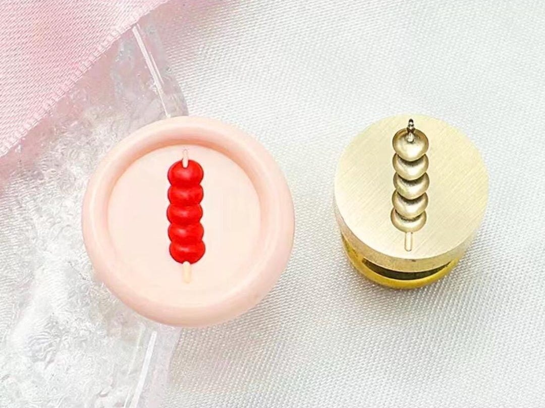 3D Sugar Calabash Wax Seal Stamp /mini Ice-sugar Gourd Wax Seal Stamp ...
