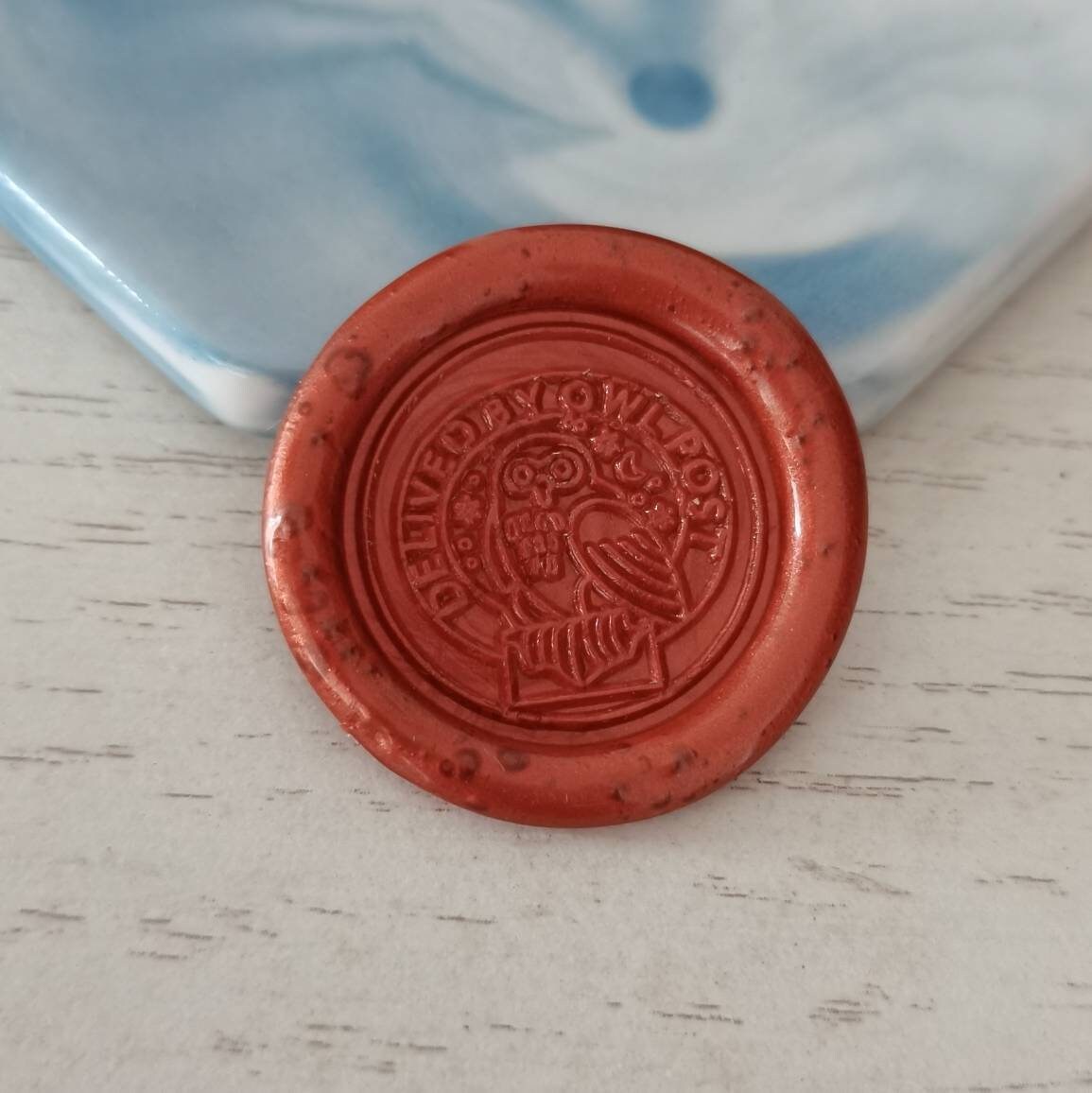Owl Delivery Post Wax Seal Stamp /owl With Letter Wax Stamp/ | Etsy