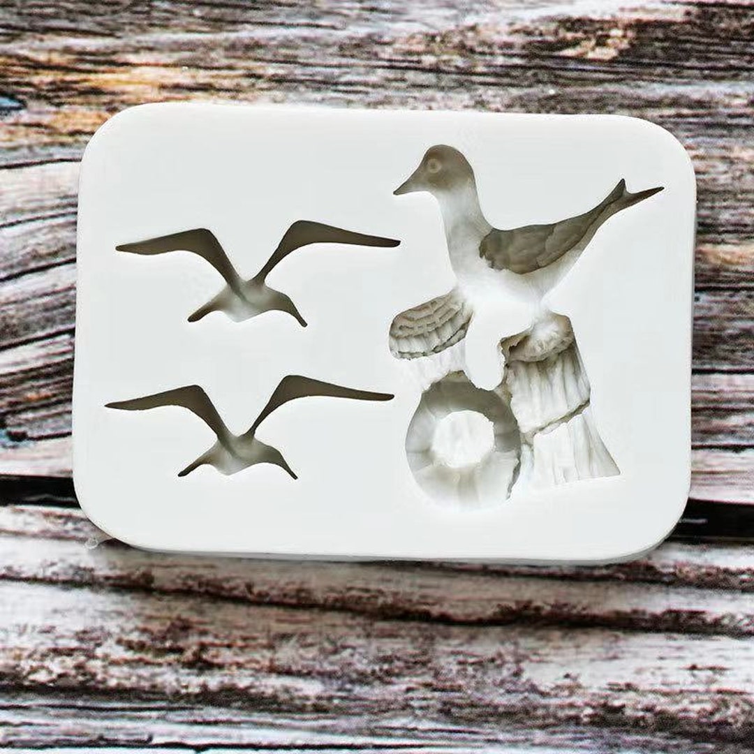 Sea Gull Silicone Moldocean Sea Mew Cake Mold Soap - Etsy UK