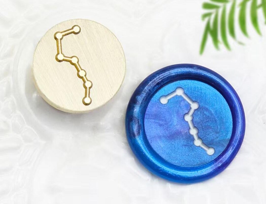 Mini Dipper Star Wax Sealing Stamp/big Dipper Wax Seal Stamp/triones ...