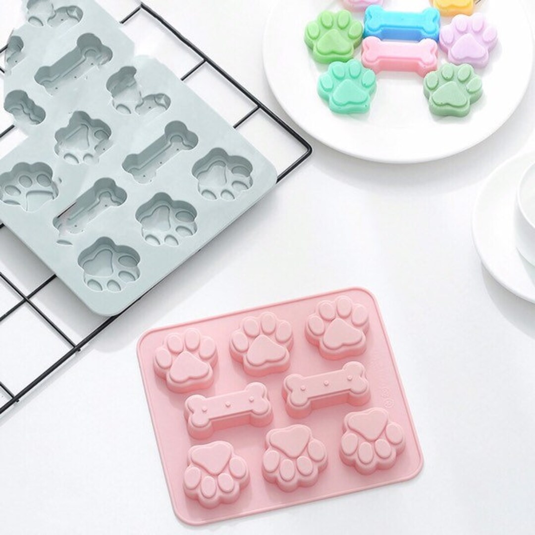 Cat Paws Silicone Mold /3D Cute Cat Bone Mould /soap Mold /animal Bone ...
