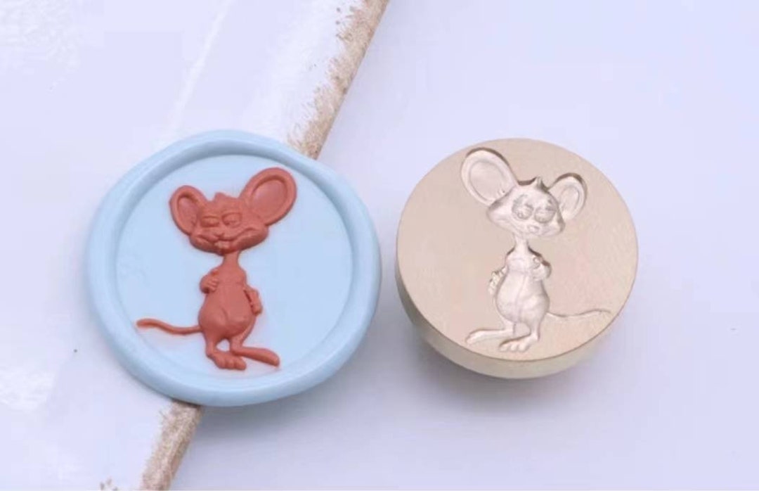 3D Mickey Mouse Wax Sealing Stamp/cute Mouse Wax Seal Kit/animal Wax ...