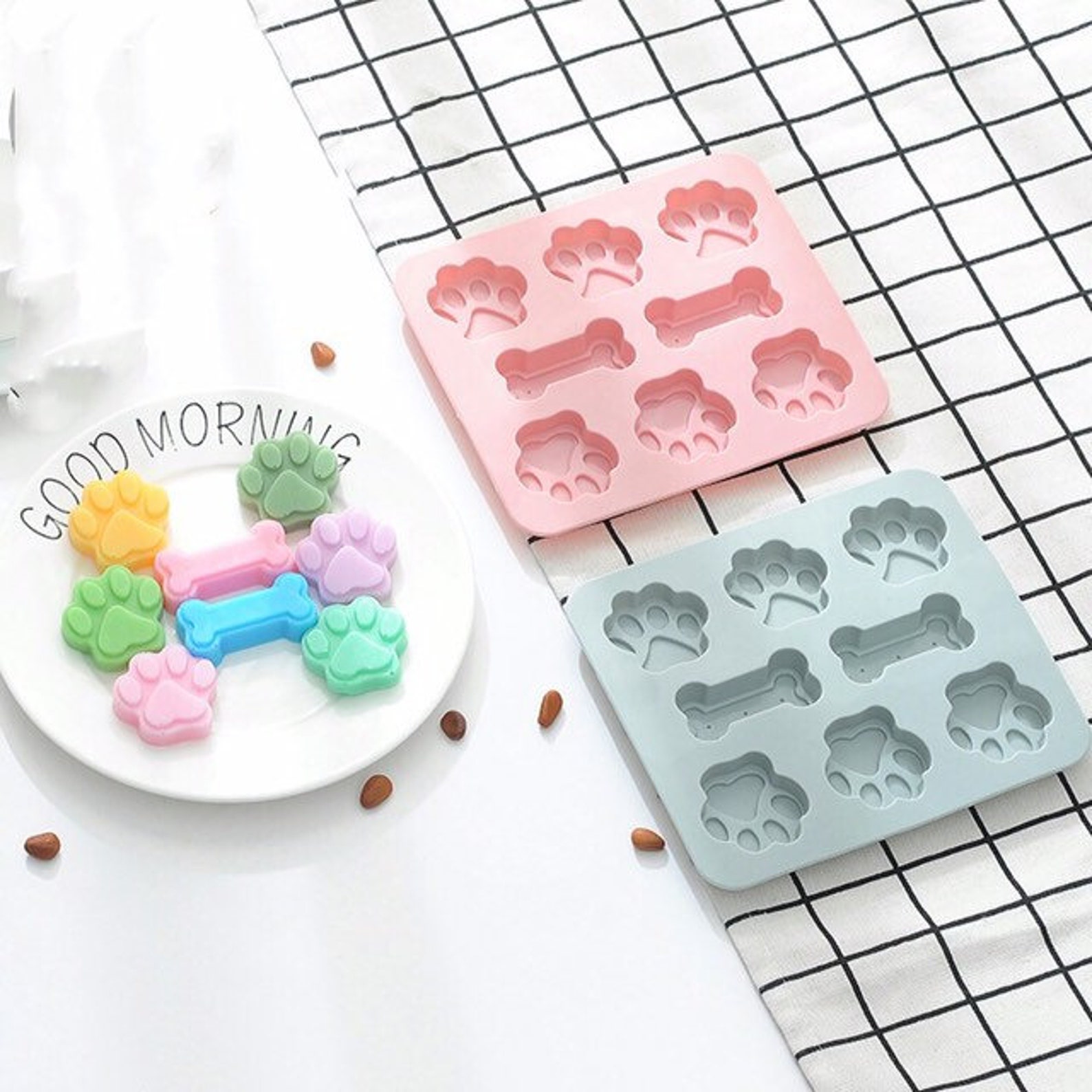 Cat Paws Silicone Mold /3D Cute Cat Bone Mould /soap Mold | Etsy