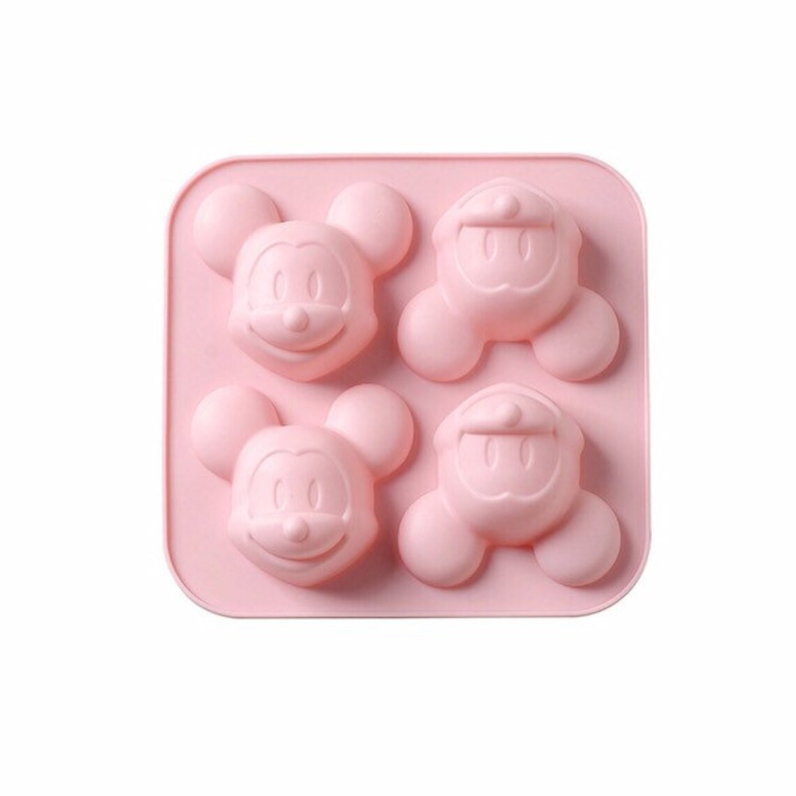 4pcs Mickey Mouse Silicone Mold /3D Mouse Head Shape Mould | Etsy