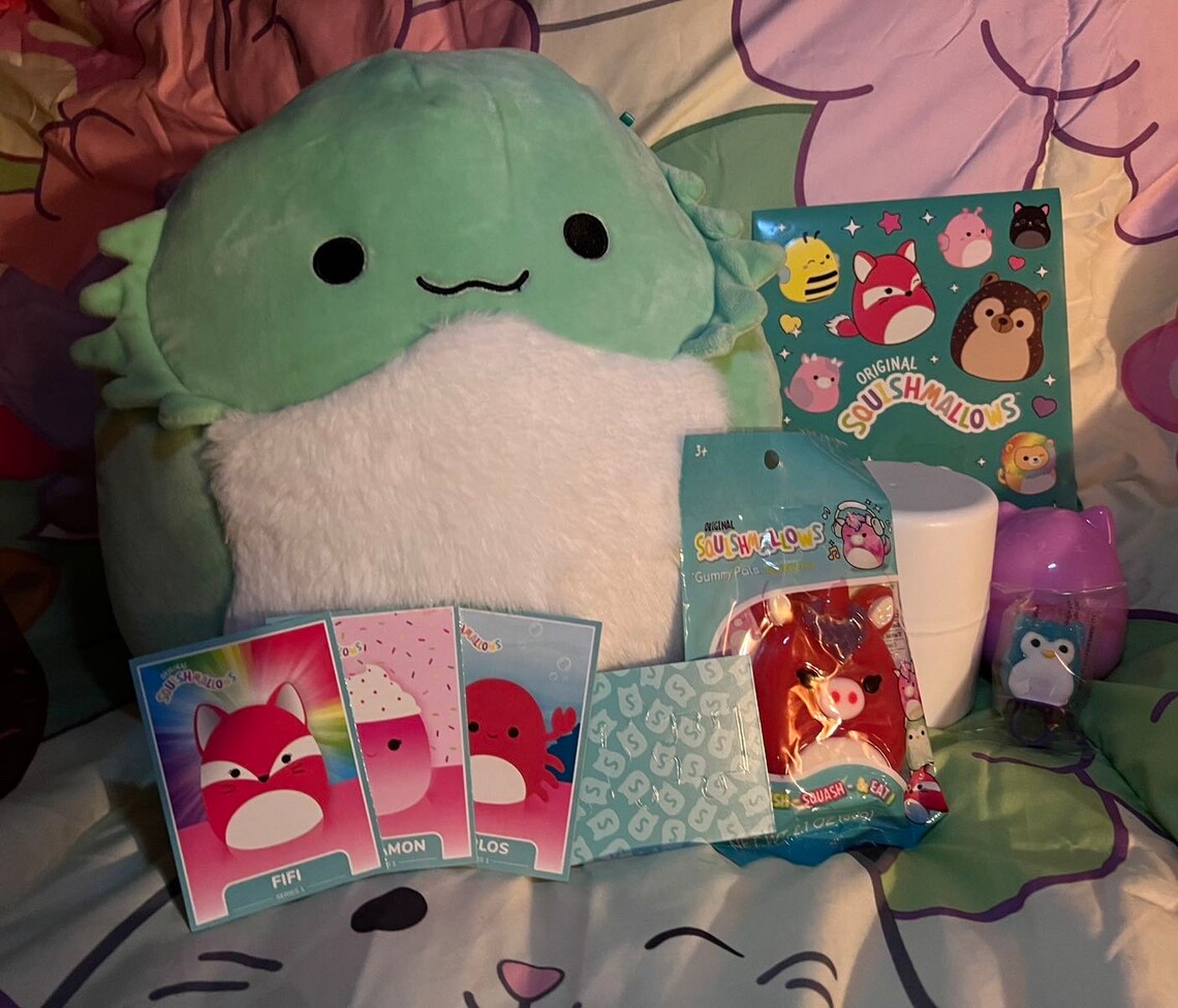 Squishmallow Plushy Kawaii Mystery Box - the Squishtery Box! - Etsy