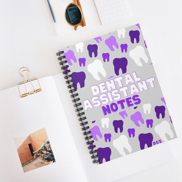Denitst Spiral Notebook, Hygienist Notes, Gift for Dentist, Dental ...