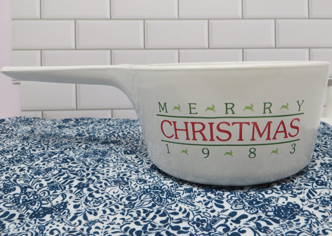 1983 Corning Ware Employee Christmas Saucepan No Lid, 1 1/2 Liter ...