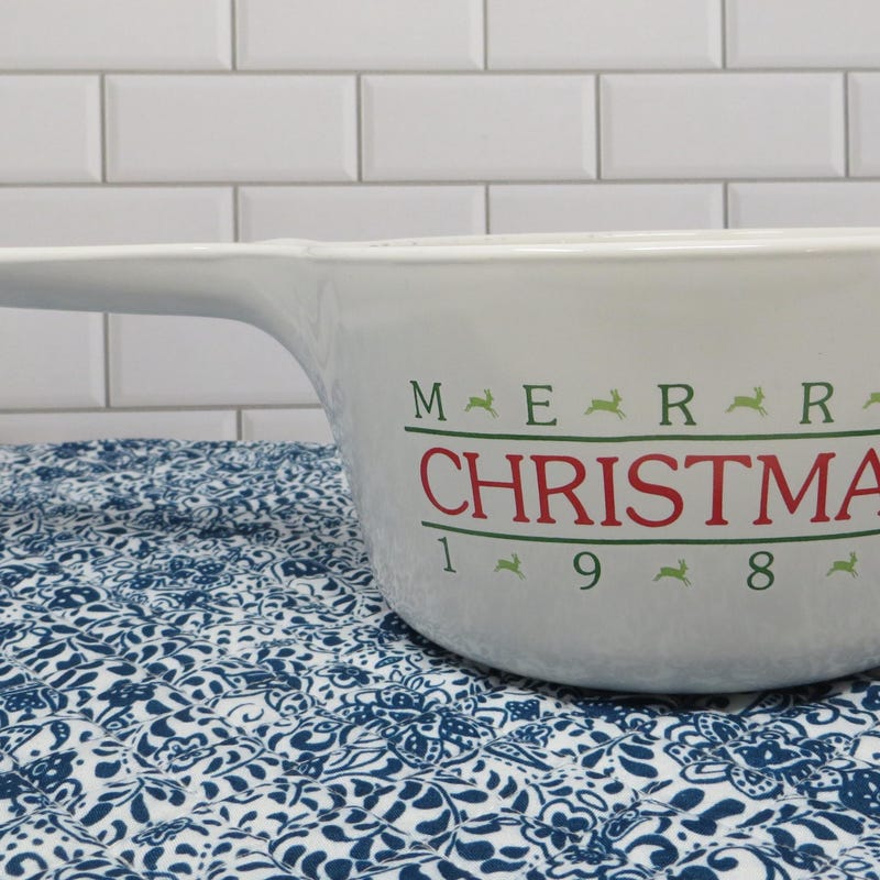 Pyrex Merry Christmas - Etsy