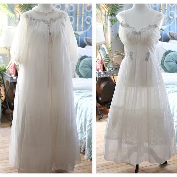 Peignoir Set - Etsy