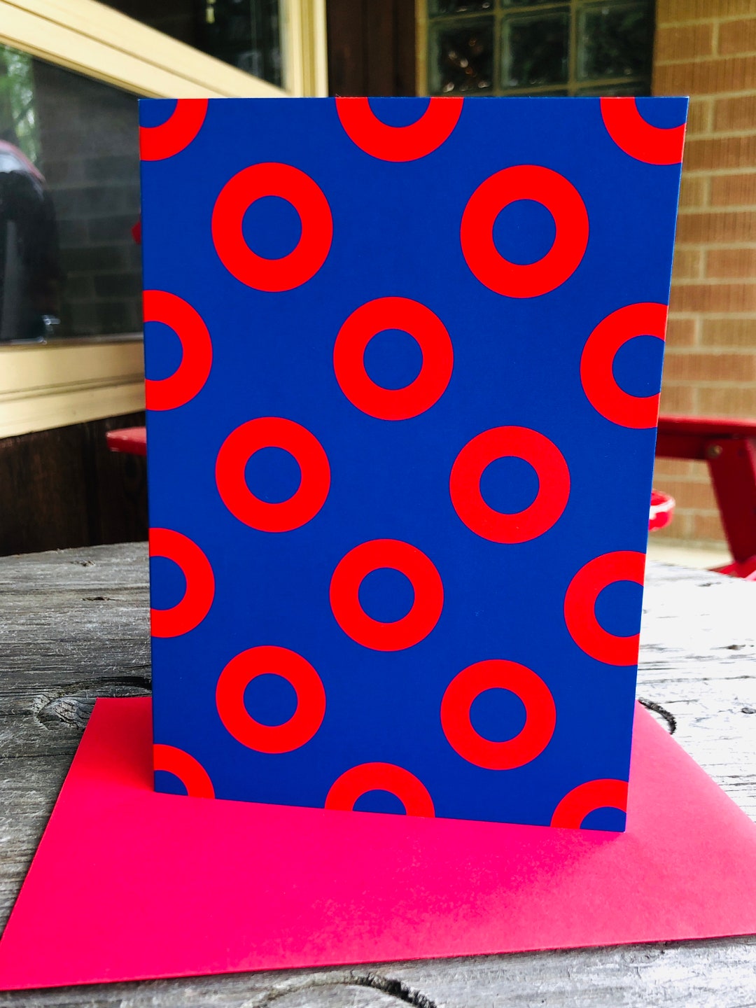 Phish Donut Greeting Card, Phish Greeting Card, Fishman Donuts, Phish ...