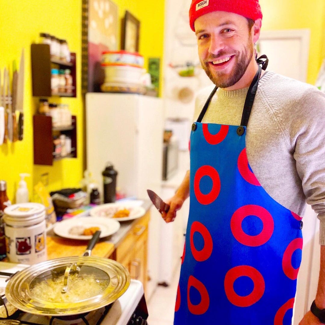 Fishman Donut Apron, Phish Apron, Phish Donut Apron - Etsy