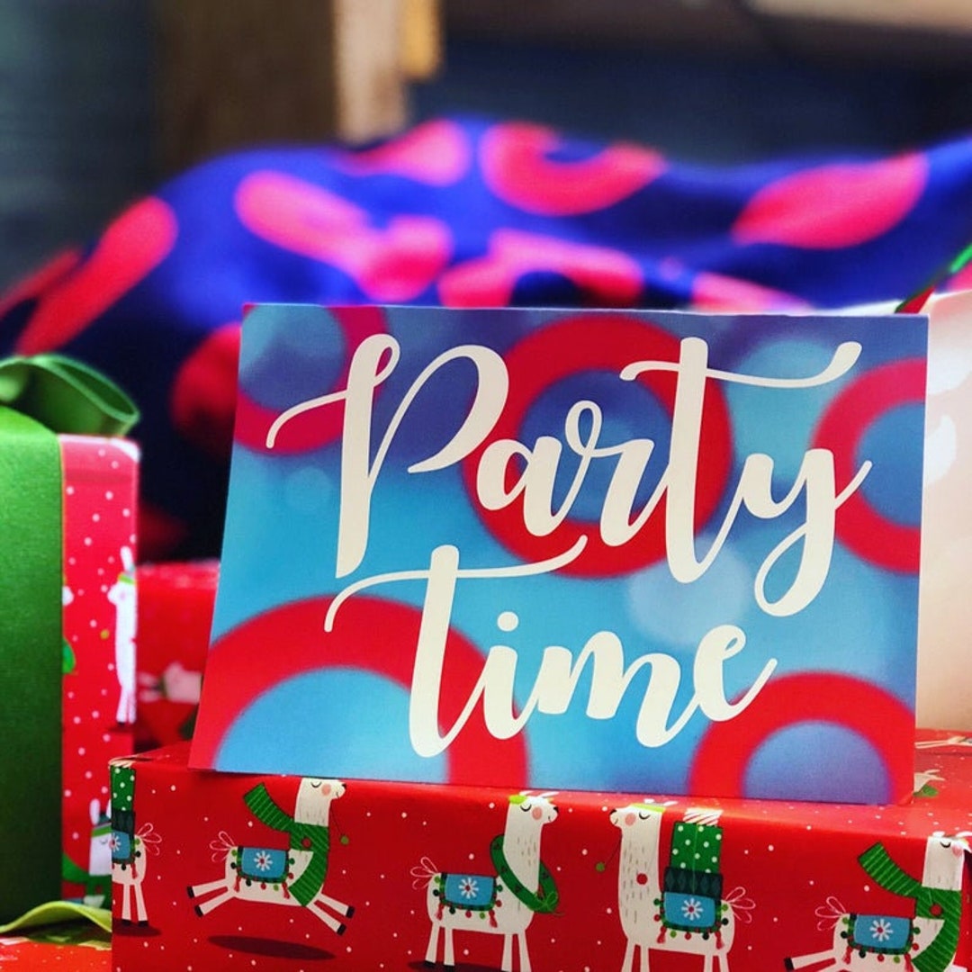 Party Time Greeting Card. Phish Greeting Card, Fishman Donut Greeting ...