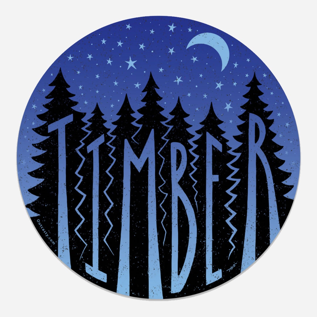 Timber Phish Sticker - Etsy