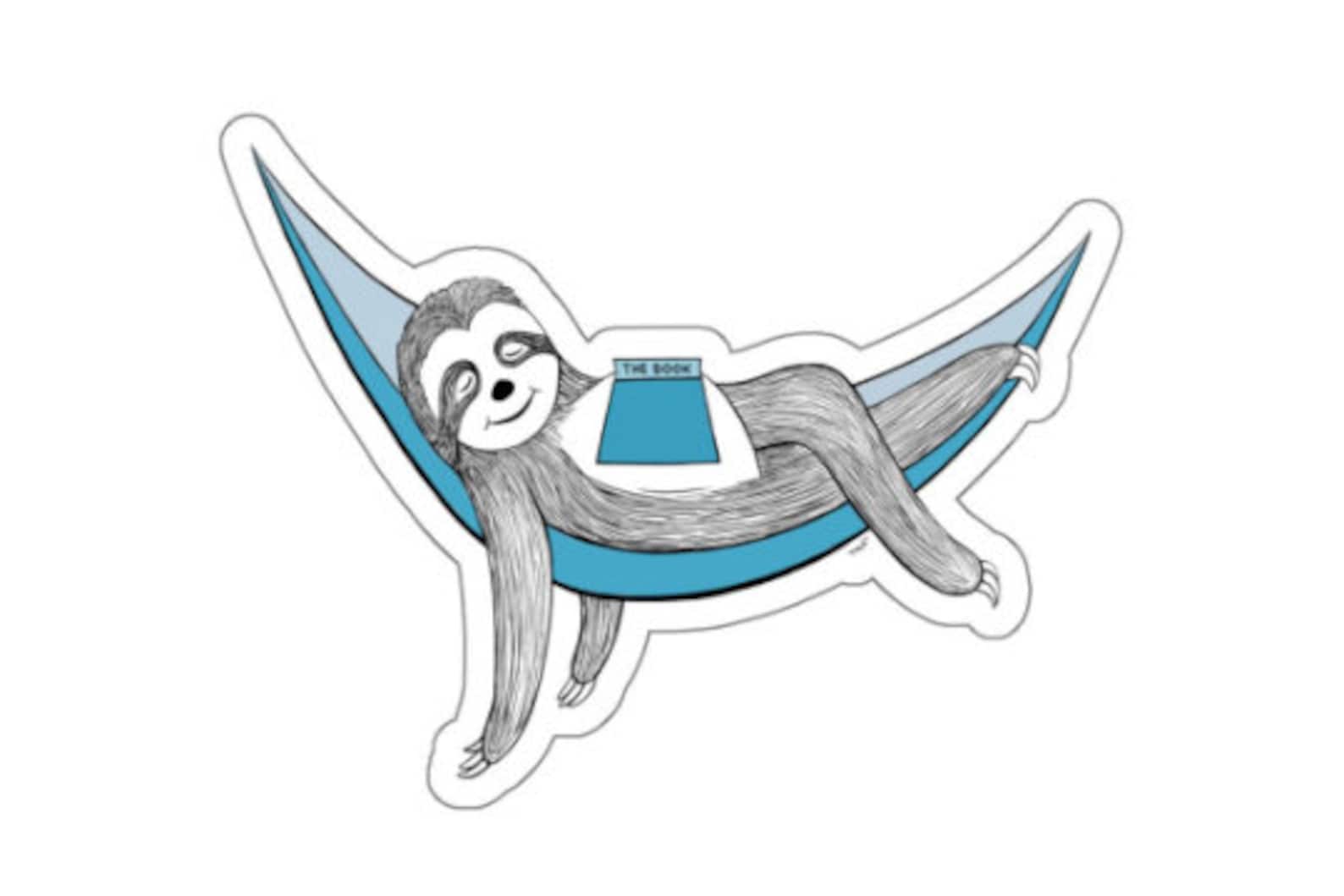 Sloth Sticker Sloth Sticker Phish Sticker Hammock Sticker - Etsy