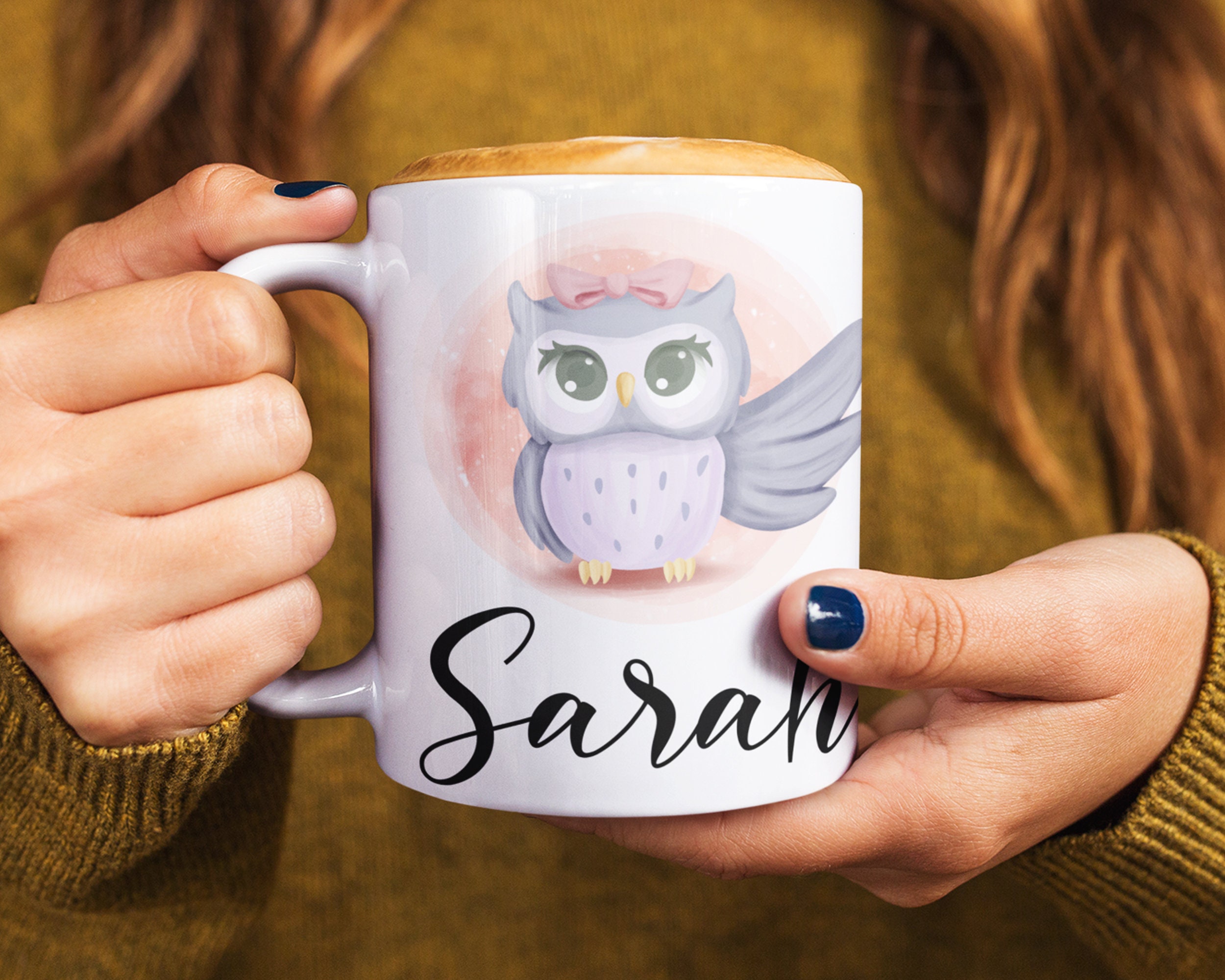 Owl Mug Ceramic Owl Coffee Cup for Women Owl Gift Owl Gifts | Etsy