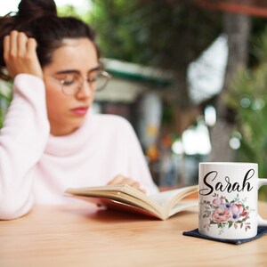 Personalized Name Mug for Women & Girls - Personalized Gift for Her ...