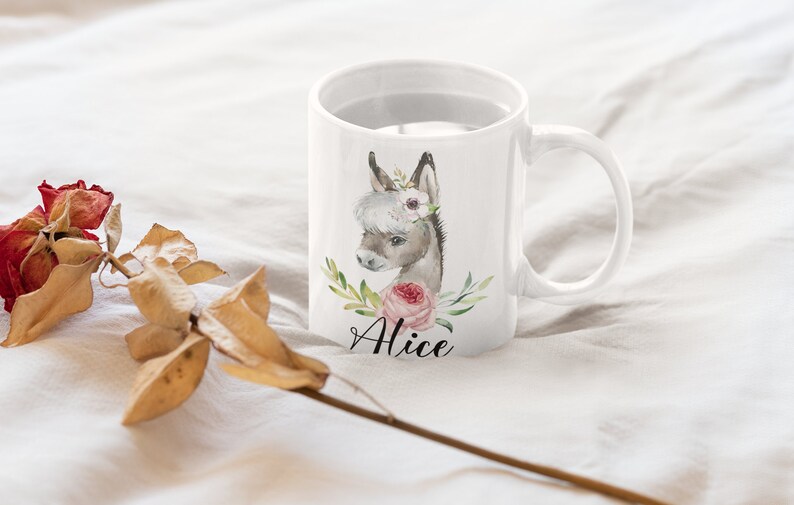 Donkey Mug - Donkey Coffee Mug - Cute Donkey Gifts - Donkey Lover Gifts ...