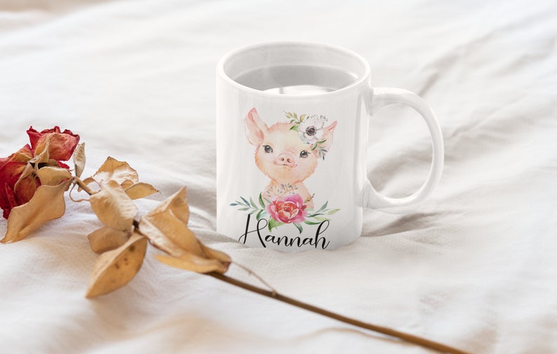 Piglet Mug Piglet Coffee Mug Cute Piglet Gifts Piglet | Etsy