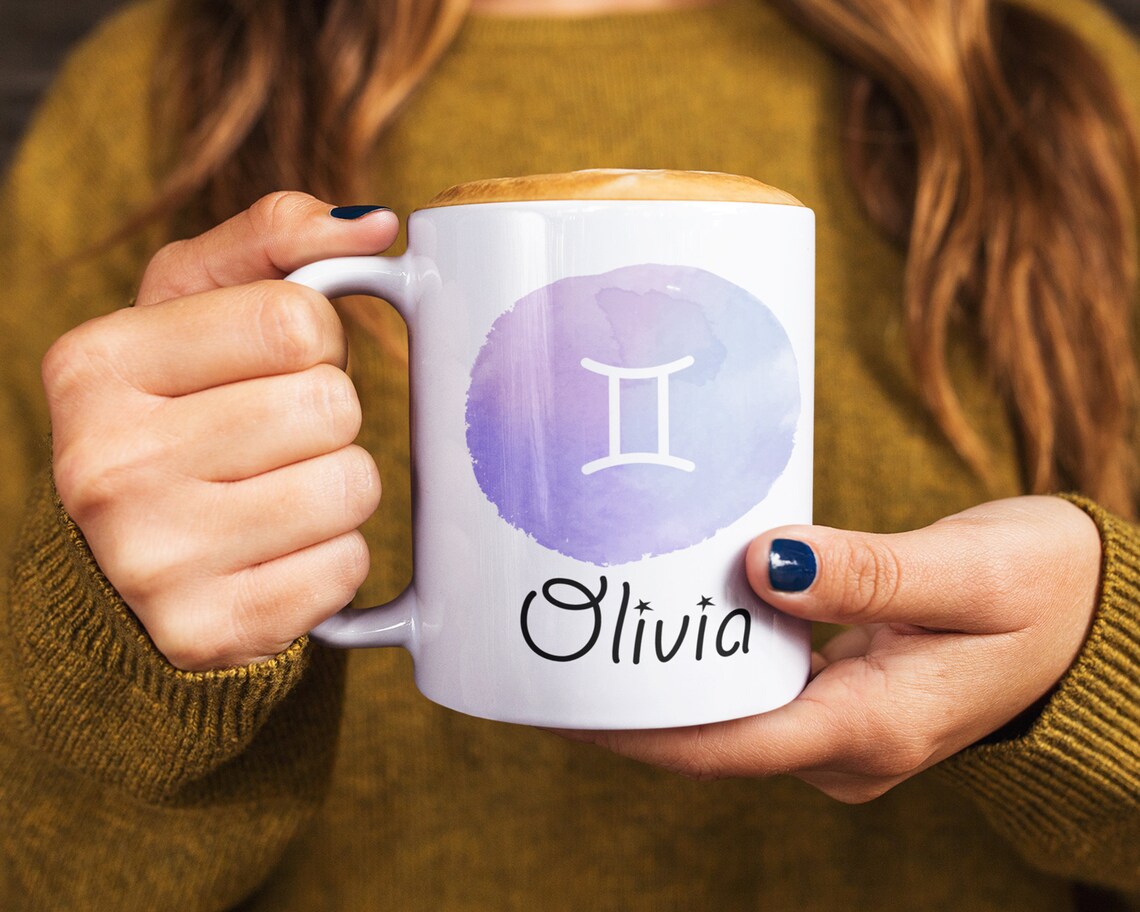 Gemini Mug Gemini Gifts Gemini Constellation Coffee Mug | Etsy