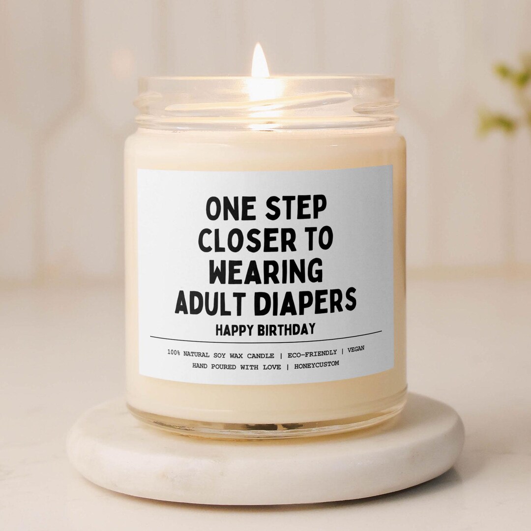 Funny Birthday Gift for Her Funny Candle Best Friend Birthday Funny ...